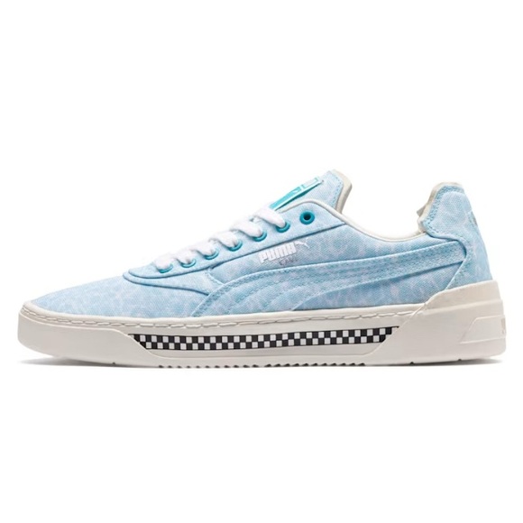 Puma | Shoes | Puma Cali Pool Lace Up Mens Blue Sneakers Casual Shoes ...